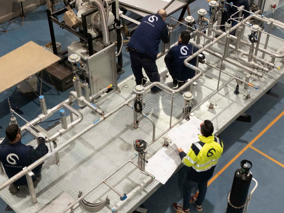 Cryospain | High technology at low temperatures